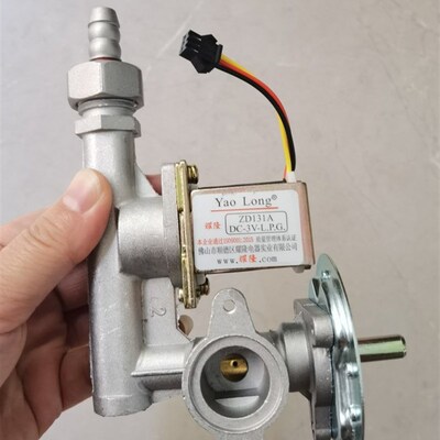 高锅汤炉蒸包炉3V电磁阀耀隆ZD131A电磁阀YaoLong麻辣烫调火开