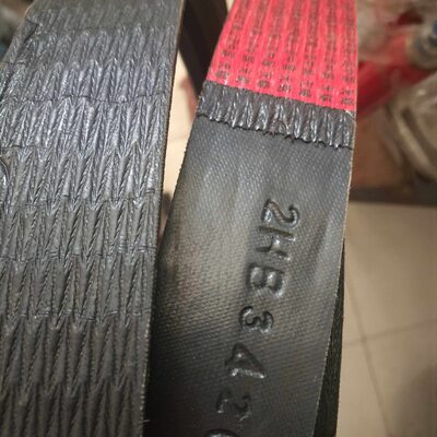 福田16款轻量化雷沃原厂配件收割机粉碎机皮带2HB3420