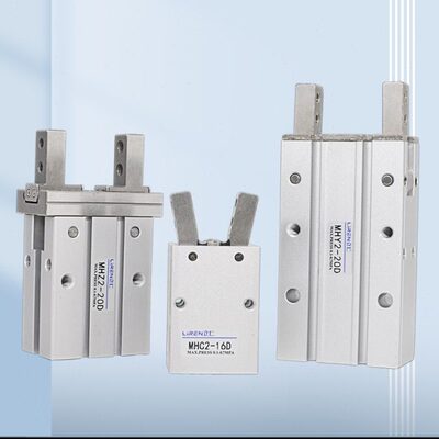 MHC2 MHY2 MHZ2-10 16 20 25 32 40D气动手指夹爪头平行夹气缸