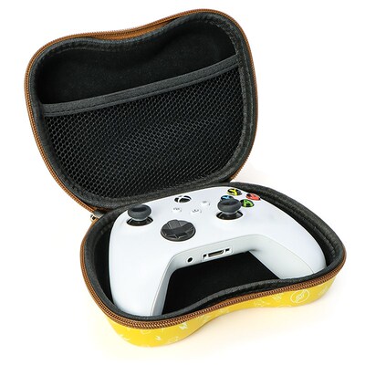 Xbox PS宝可梦限定手柄收纳包switch pro手柄盒nspro皮卡丘黄色