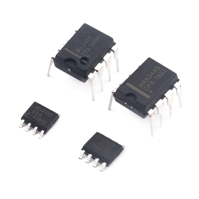 MAX485 MAX3485 RS422 RS485 直插 贴片 通信收发器芯片DIP8 SIP8