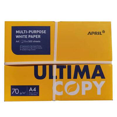 亚太森博ULTIMA复印纸A4纸70g克办公用纸草稿纸木浆复印打印白纸
