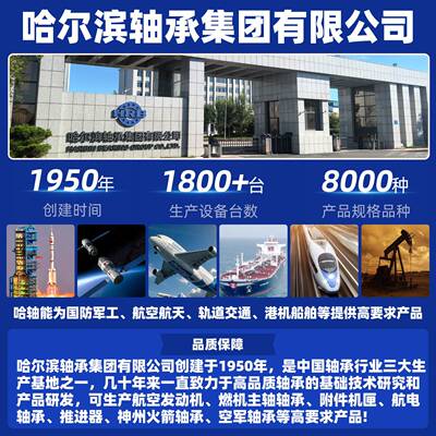 HRB 哈尔滨轴承 NU NJ NUP 2219 2220 2222 2224 EM M E 圆柱滚子