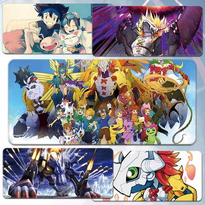 数码宝贝鼠标垫暴龙兽超大号键盘桌垫太一Digimon阿和周边加鲁鲁