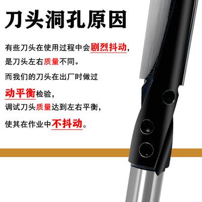 门锁孔刀加长直刀双刃门板刀头直刃1/2*电木铣锁榫眼开螺槽刀具木
