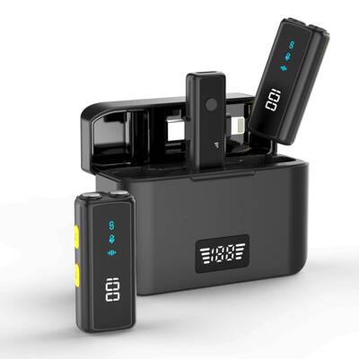 797 2新S1带仓无2领2夹麦克风数显长续航直线播户款外高清收音录