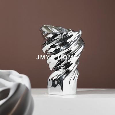 DSI意插式简约树脂花餐厅吧台桌面干摆件装饰品客厅茶几样板房瓶