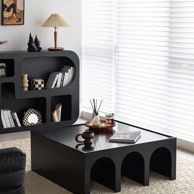 Nordic Sense北欧黑色小户型轻奢茶几置物架现代简约客厅家用