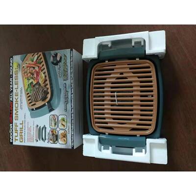 无烟盘韩式多功能盘烧烤架电热烤盘煎盘烤不粘烤盘电烤厂烤95265