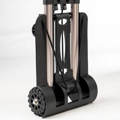 叠行李车BMK伸缩拉车携购杆物便车家折用手拉车铝合金拉杆2轮搬运