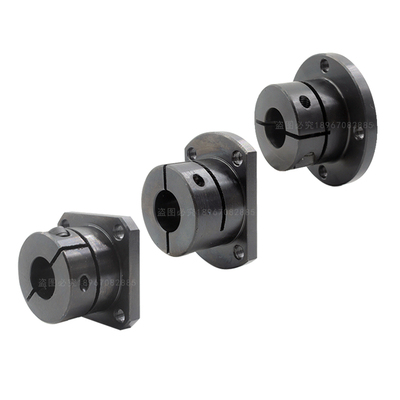 导向轴支座STHWCB两面切割法兰型开口轴承座支架钢制光轴固定座铁