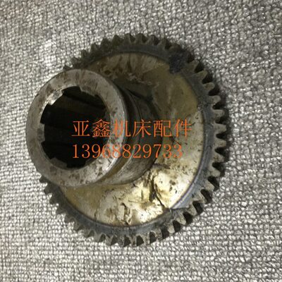 机床配件CW6163、CW6263长沙22-2110 齿轮 M3/Z48/6-45×12/L70