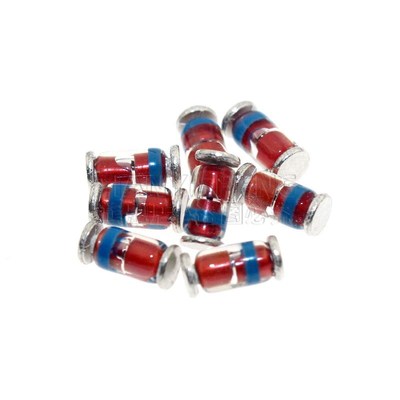 贴片稳压二极管ZM4742A 4743A 4744A 12V 13V 15V 圆柱LL-41 1W