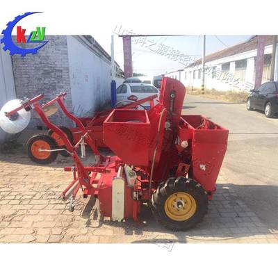 全自动式土豆获机 覆一膜WCM植种植施肥收体机 后置式拖拉机种机