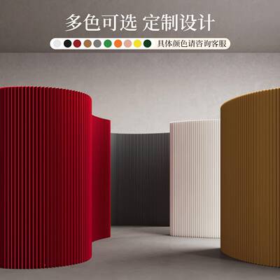 关一件基础屏风起定隔断屏移风商用办公室动玄隔板展会可折叠直播