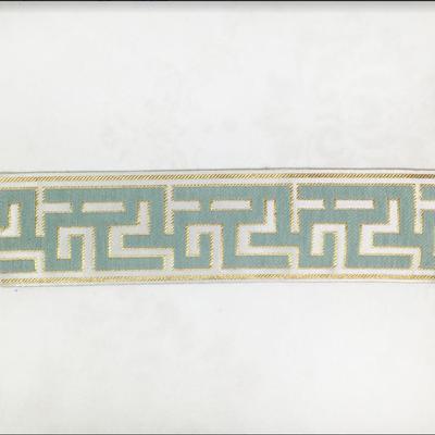 现代约9公分式长城格提花织带窗帘沙发简枕抱汉GKA服装饰中雪尼尔