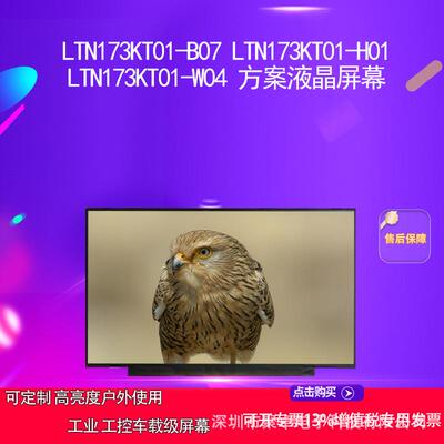 LTN173KT01-B07LTN173KT01-H01 LTN173KT01-W04方案面板电脑屏幕