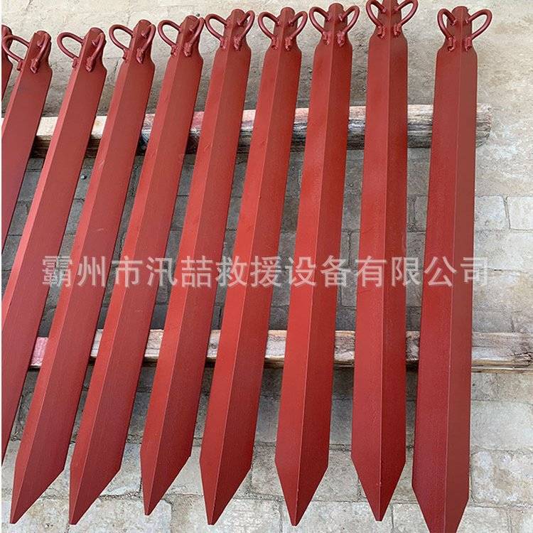 螺旋线缆地锚三角铁通用型镀锌角铁桩电力货架搭建工具