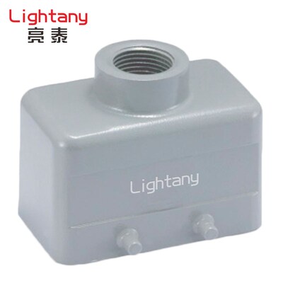 H10B-TE-4B-M20 M25 PG16 上壳顶出线 金属外壳 重载连接器
