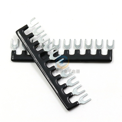 TB1510 TBD10A接线端子并联连接片10位端子排短接U型连接条短路片