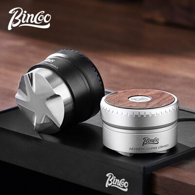 bincoo自重力布粉器 58mm意式咖啡布粉器自适应高度免调节压粉器