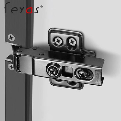 无力铰链165度反弹器反弹无弹簧橱柜门免拉手按弹式飞机合页