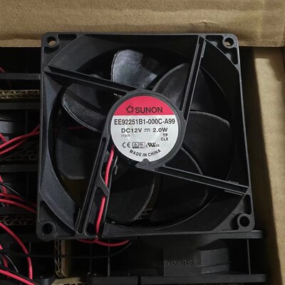 全新SUNON EE92252B1-000C-A99 9025 24V 2.1W 2线 变频器风扇