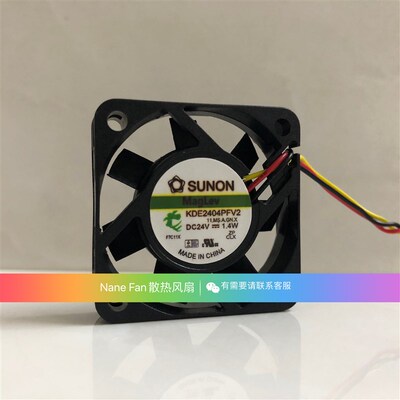 KDE2404PFV2 全新 建准 4010 24V 1.4W 4CM 磁悬浮变频器工控风扇
