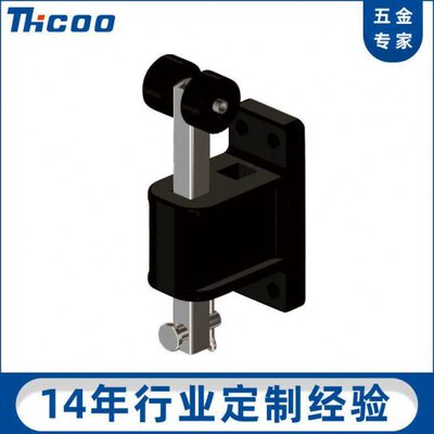 新款斯科生产供应工业柜锁方塑料导向件不锈钢连杆系列2500-01170