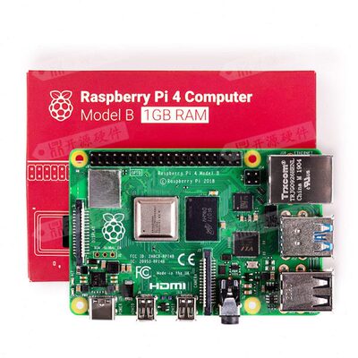 树莓派4代Raspberrypi4b model B Python编程人工智能linux开发板