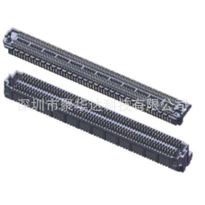 0.635mm 高速板对板连接器 堆叠高度5mm 兼容 samtec ADM6 ADF6