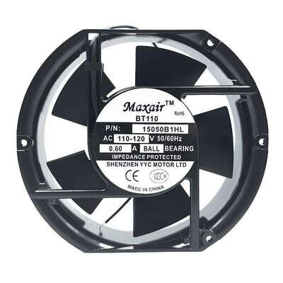 Maxair BT15050B1HL 17251 110v 0.60A交流机柜散热风扇17.2cm