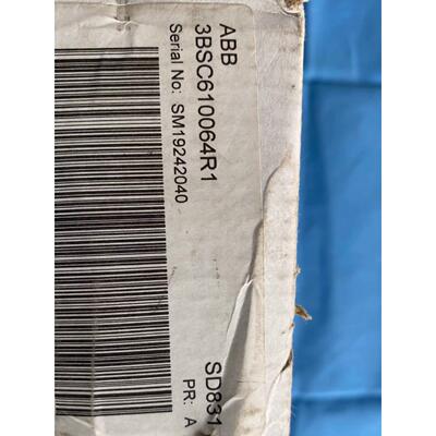询价ABB电源模块3BSC610064R1 SD831数字模块PLC可编程控制器议价