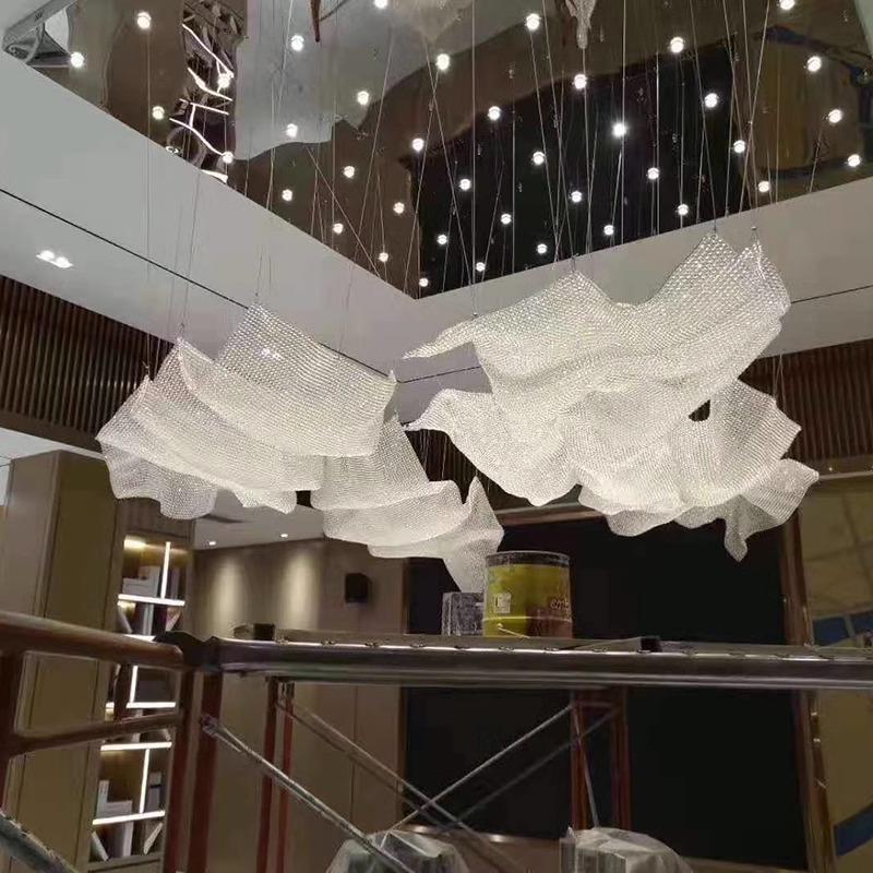 大型工程装饰吊灯酒店大堂宴会厅灯售楼部沙盘店铺商用餐饮灯具