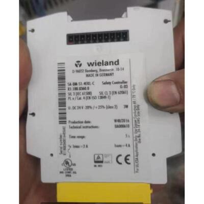 SNE 4004K-A R1.188.0590.0德国Wieland威琅急停扩展继电器原装