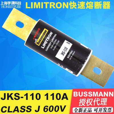 BUSSMANN快速熔断器JKS-110-125-150-175 110A 600Vac LIMITRON