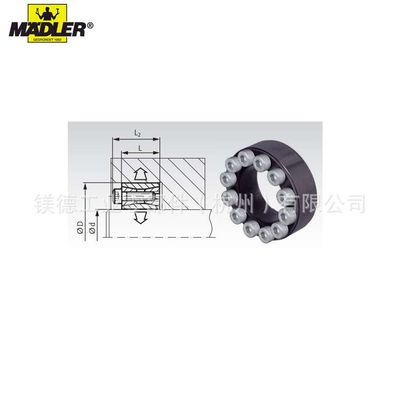 Maedler 胀套 COM-A QPQ涂层  14 - 50mm