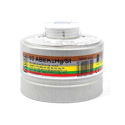 MSA 梅思安10097232-CN滤盒 93ABEK2Hg/St防综合性气体粉尘滤毒罐