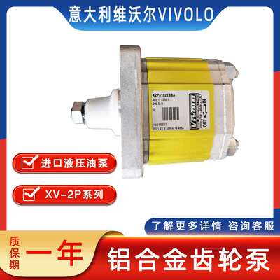 VIVOIL铝合金齿轮泵X2P4101EBBA/X2P4102EBBA意大利维沃尔液压泵