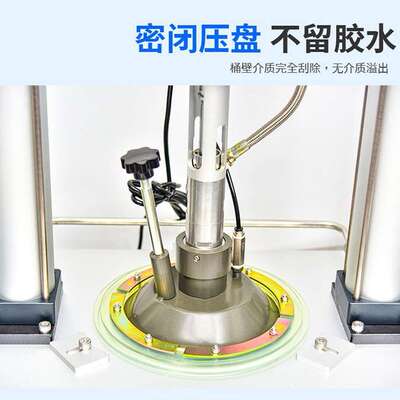 2600ml压盘螺杆泵汽车新能源自动涂胶机导热硅脂供胶系统计量泵
