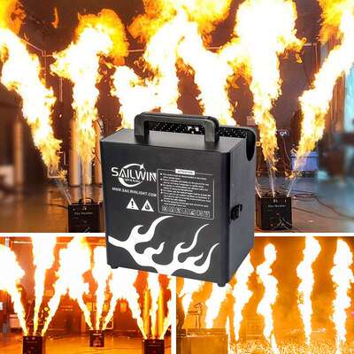 firethrower DMX control flamethrower3 heads Machine flame