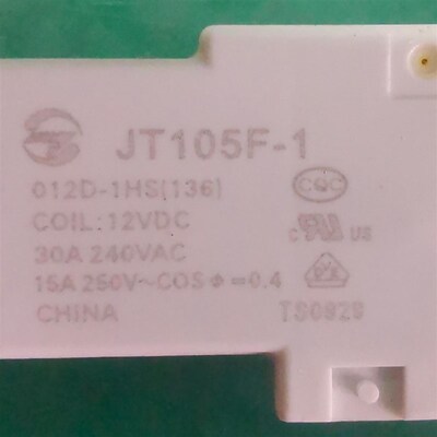 JT-105F-1 012D-1HS(136) 12VDC 30A 240VAC继电器 全新原装正品