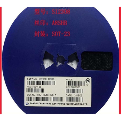 MOS管LN2308 SI2308 AO2308 SOT-23丝印A8SHB 专营二三极管全系列
