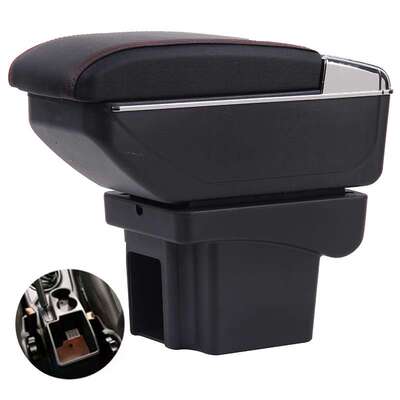 适用雪佛兰NIVA扶手箱Chevrolet NIVA专用中央手扶箱储物箱汽配件