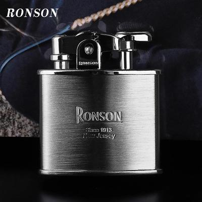 无名同款日本朗森打火机RONSON康斯坦丁机械磕头煤油防风黄铜覆古