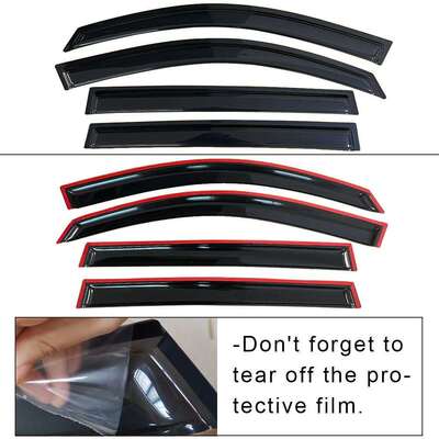 适用五十铃ISUZU ASCENDER 2003-2008 7 PASSENGER晴雨挡侧窗导