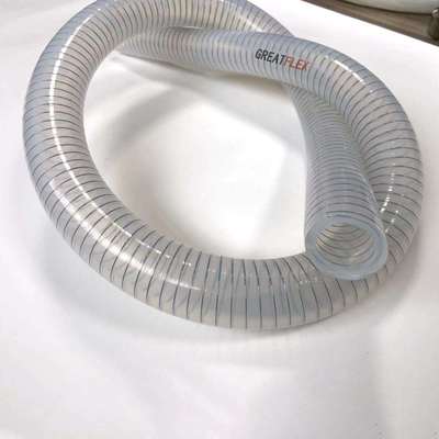 GREATFLEX内径32MMX外径40MM防冻耐高温透明钢丝软管加厚FU00