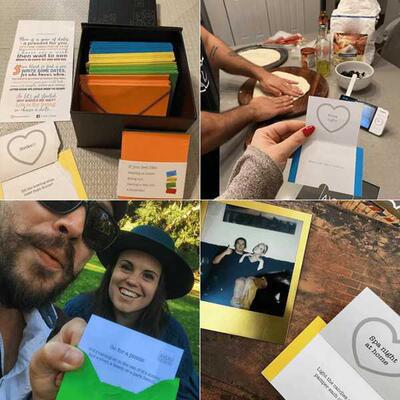 2个Week of Dates Box of Date Night Ideas52周约会之夜创意盒行