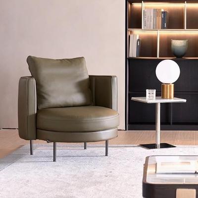 轻奢休闲接待洽谈单人沙发桌椅组合现代售楼处会客区酒店大堂简约