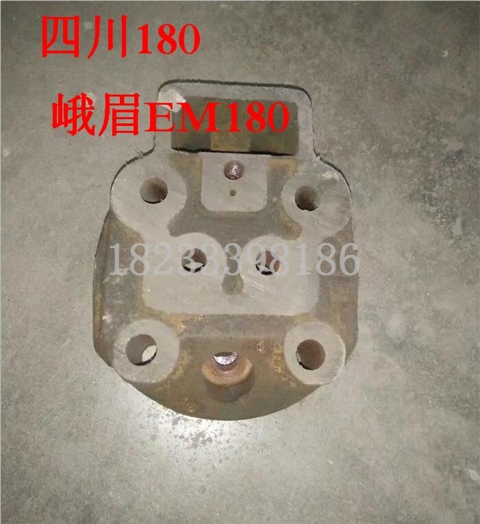 农机配件 四川峨眉N180EM180气缸盖 柴油机汽缸盖缸头总成*